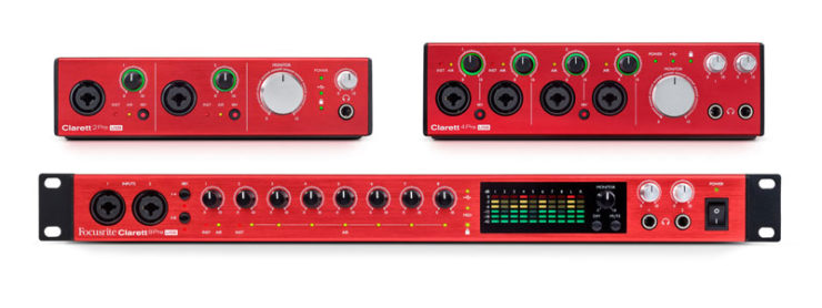 Focusrite Launches Three Studio-Quality USB Audio Interfaces | MikesGig.com